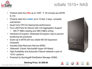 iosafe disaster proof storage | PPT