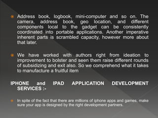 Ios app development | PPT