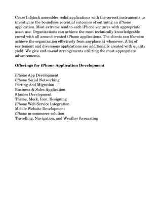 ios application development | PDF