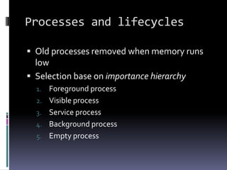 iOS Application Lifecycle | PPTX | Operating Systems | Computer ...