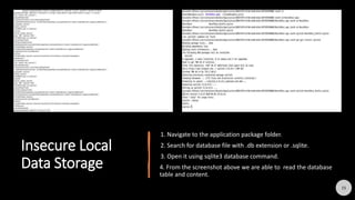 iOS Application Static Analysis - Deepika Kumari.pptx