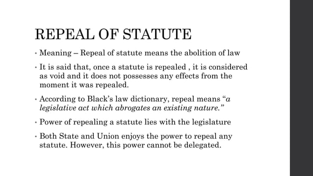 Interpretation of Statutes | PDF | Law