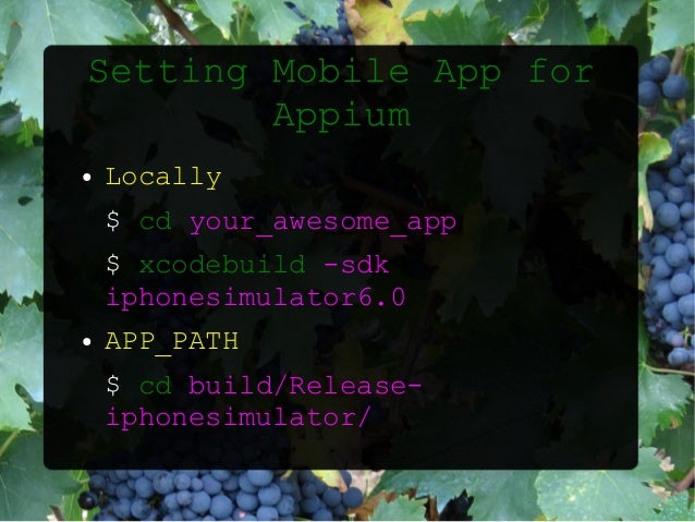 Ios Automation With Cucumber Appium And Saucelabs
