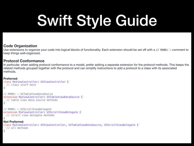 iOS best practices | PPT