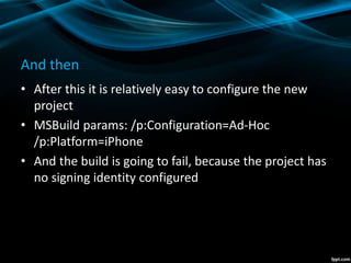 Building an iOS Build Server | PPT