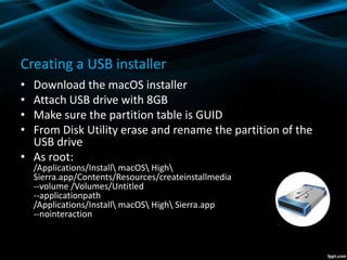 Building an iOS Build Server | PPT