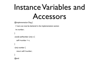 Objective C 基本介紹 | PPT