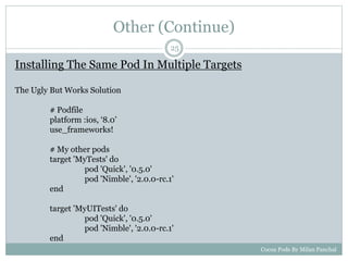What is CocoaPods and how to setup? | PPT