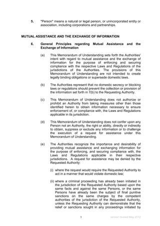 MULTILATERAL MEMORANDUM OF UNDERSTANDING CONCERNING CONSULTATION AND ...