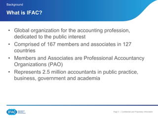 IFAC Member Body Compliance Program | PPT