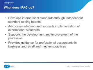 IFAC Member Body Compliance Program | PPT