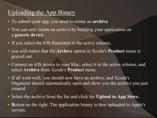 Ios development training presentation | PPTX