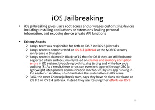 ios device protection review | PPT