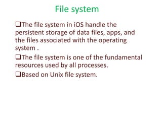 Ios file management | PPTX