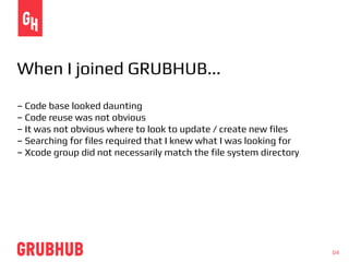 iOS file structure and organization | PDF