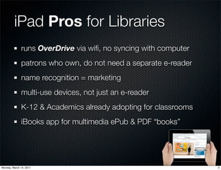iOS for e-readers | PPT