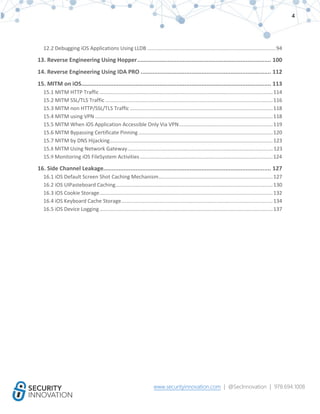 Hacking iOS Applications: A Detailed Testing Guide | PDF