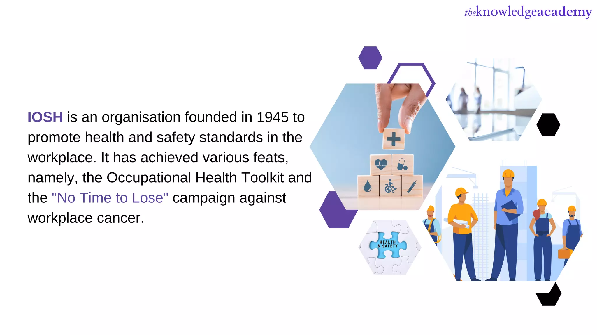 IOSH Certificate Value | The Knowledge Academy | PPT