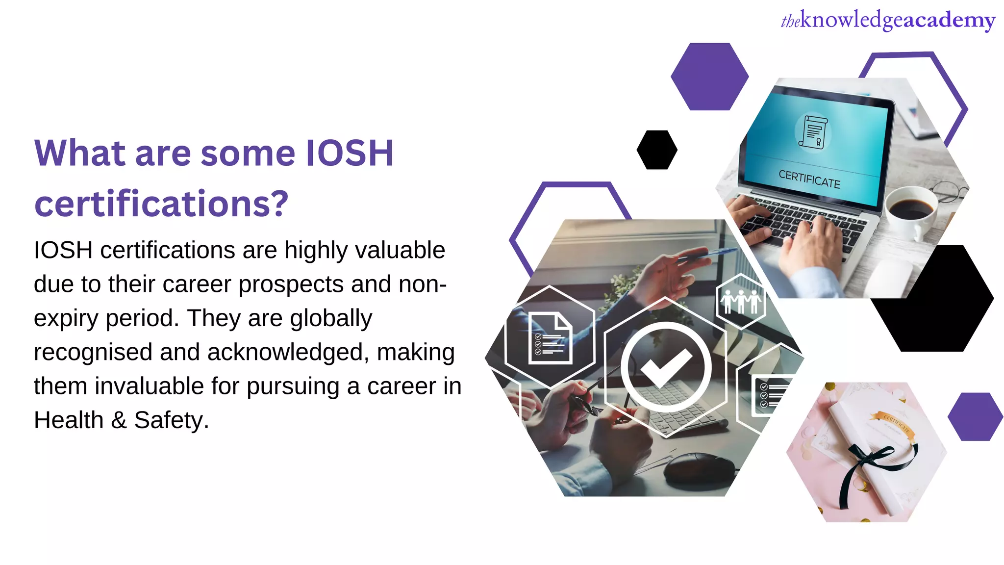 IOSH Certificate Value | The Knowledge Academy | PDF