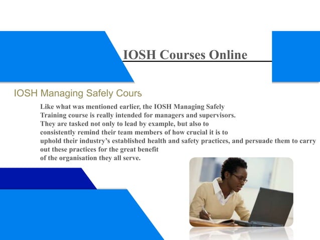 Iosh course online | PPT