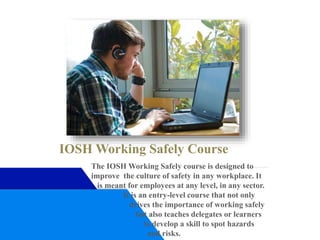 Iosh course online | PPTX