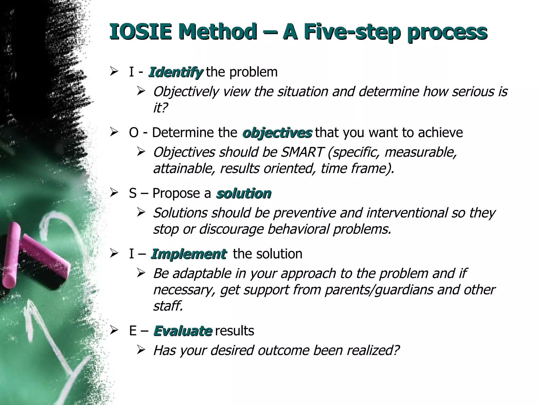 IOSIE | PPT