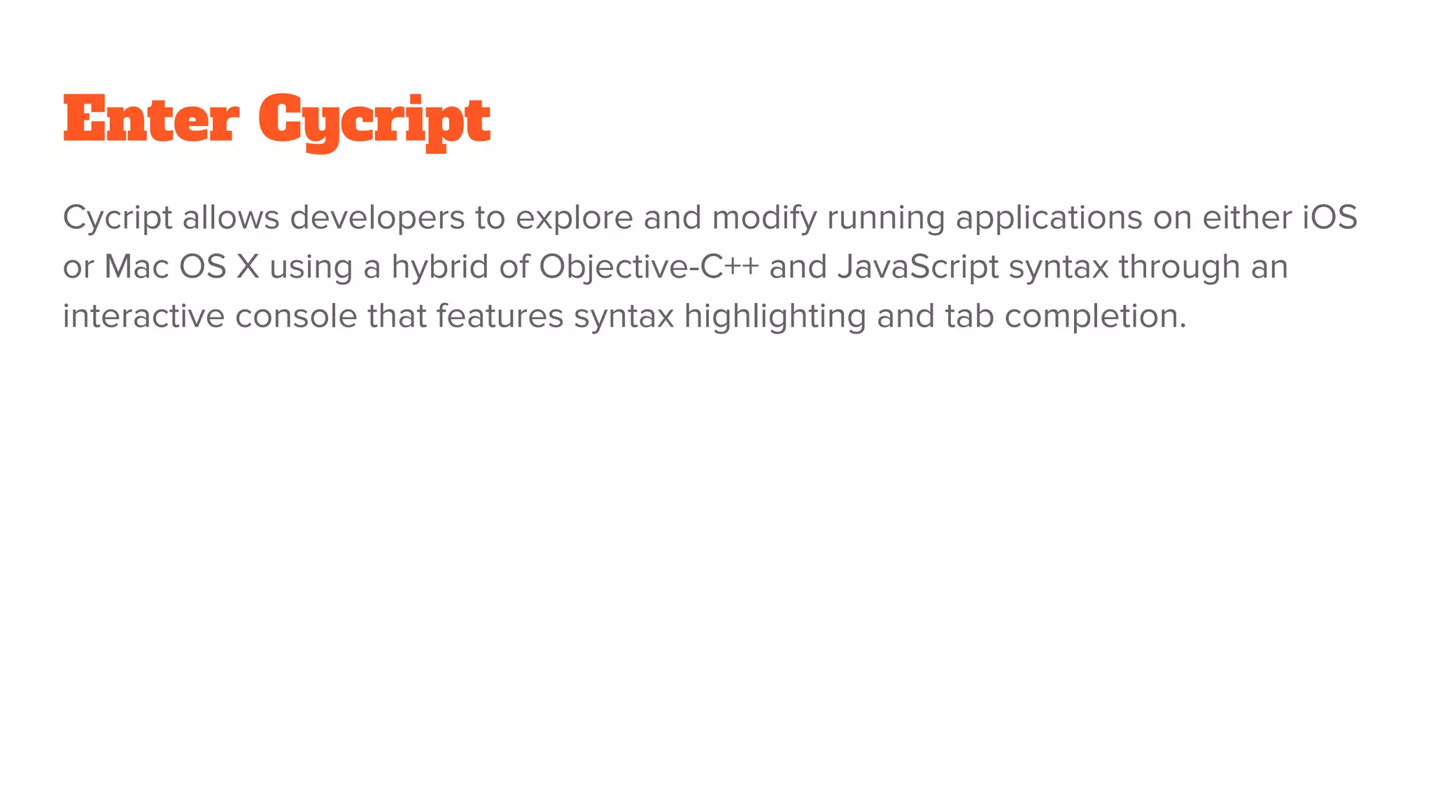 iOS Internals Part -2 | PPT