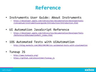 iOS UIAutomation | PPT