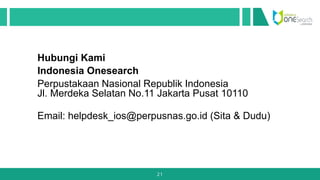 IOS Links sebagai bentuk output open access | PPT