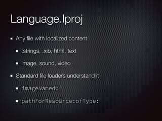 Beginning iOS App Localization | PPT