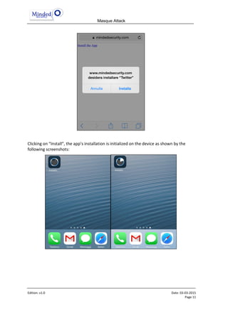 iOS Masque Attack | PDF