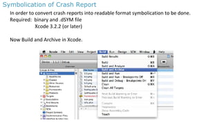 iOS Mobile App crash - Analysis | PDF | Operating Systems | Computer Software and Applications