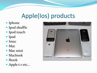 Ios operating system | PPTX