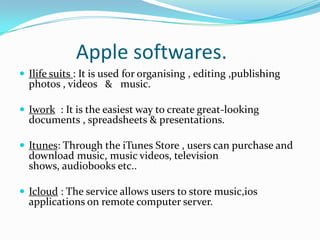 Ios operating system | PPTX