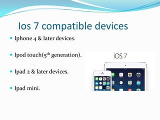 Ios operating system | PPTX