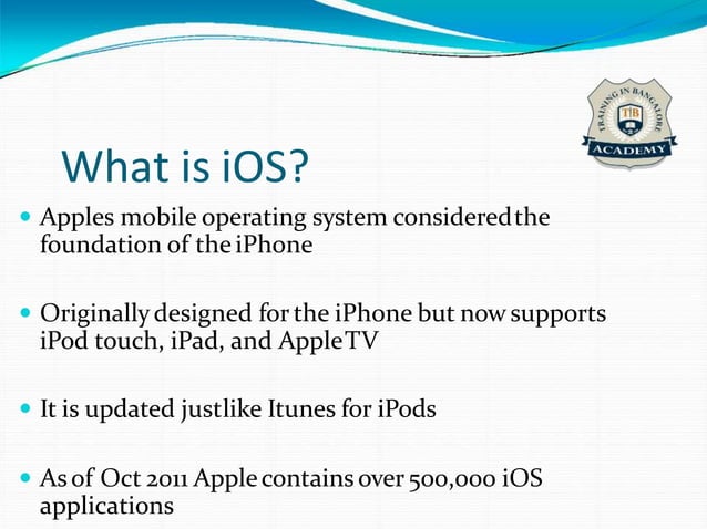 Ios operating system | PPTX