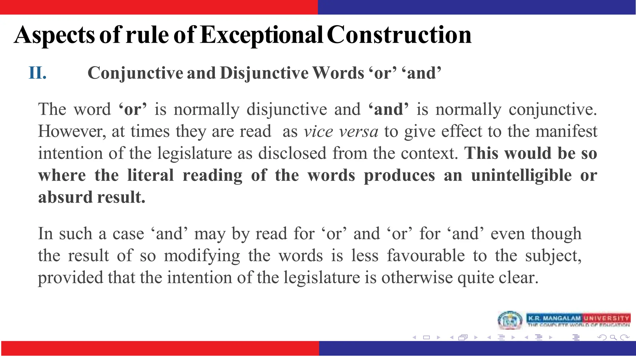 Principles of legislation and Interpretation of statutes | PPTX