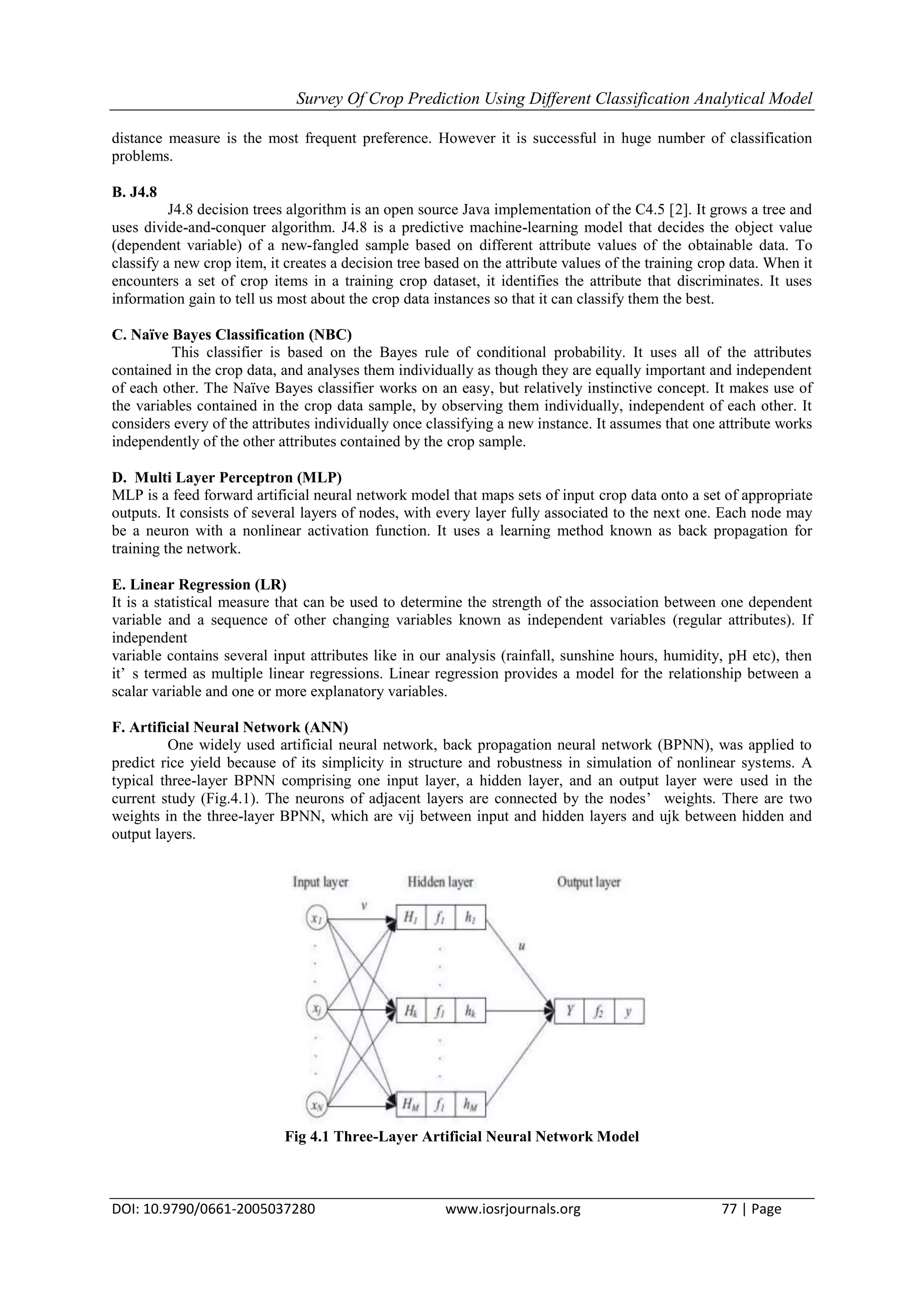 Crop yield prediction.pdf | Agriculture | Industries