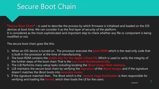 iOS secure boot | PPT
