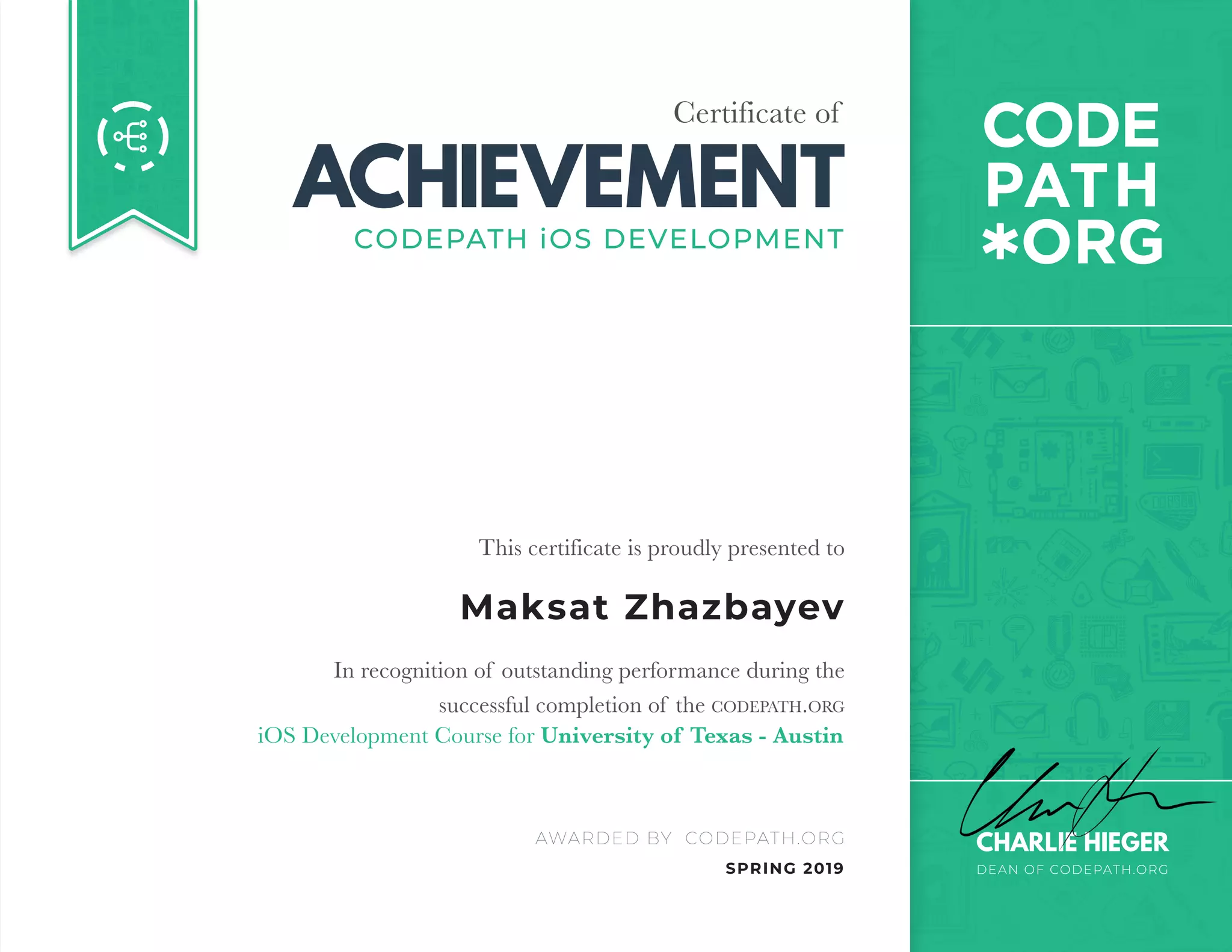 Certified by Codepath | PDF