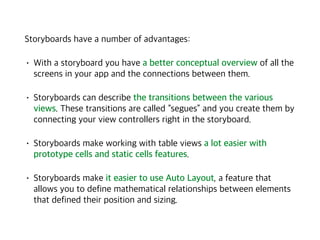 iOS storyboard | PDF