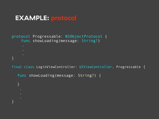 Infinum iOS Talks #1 - Swift done right by Ivan Dikic | PPT