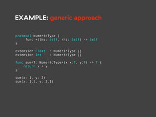 Infinum iOS Talks #1 - Swift done right by Ivan Dikic | PPT