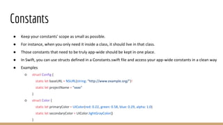 Basic iOS Training with SWIFT - Part 1 | PPT