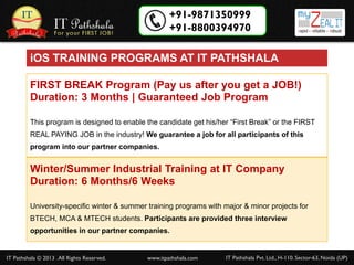 ios Training in Delhi | PPT