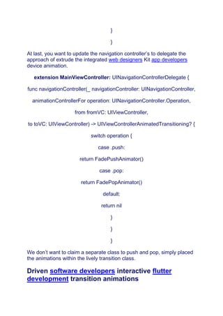 iOS Transition Animations The proper way to do it.pdf