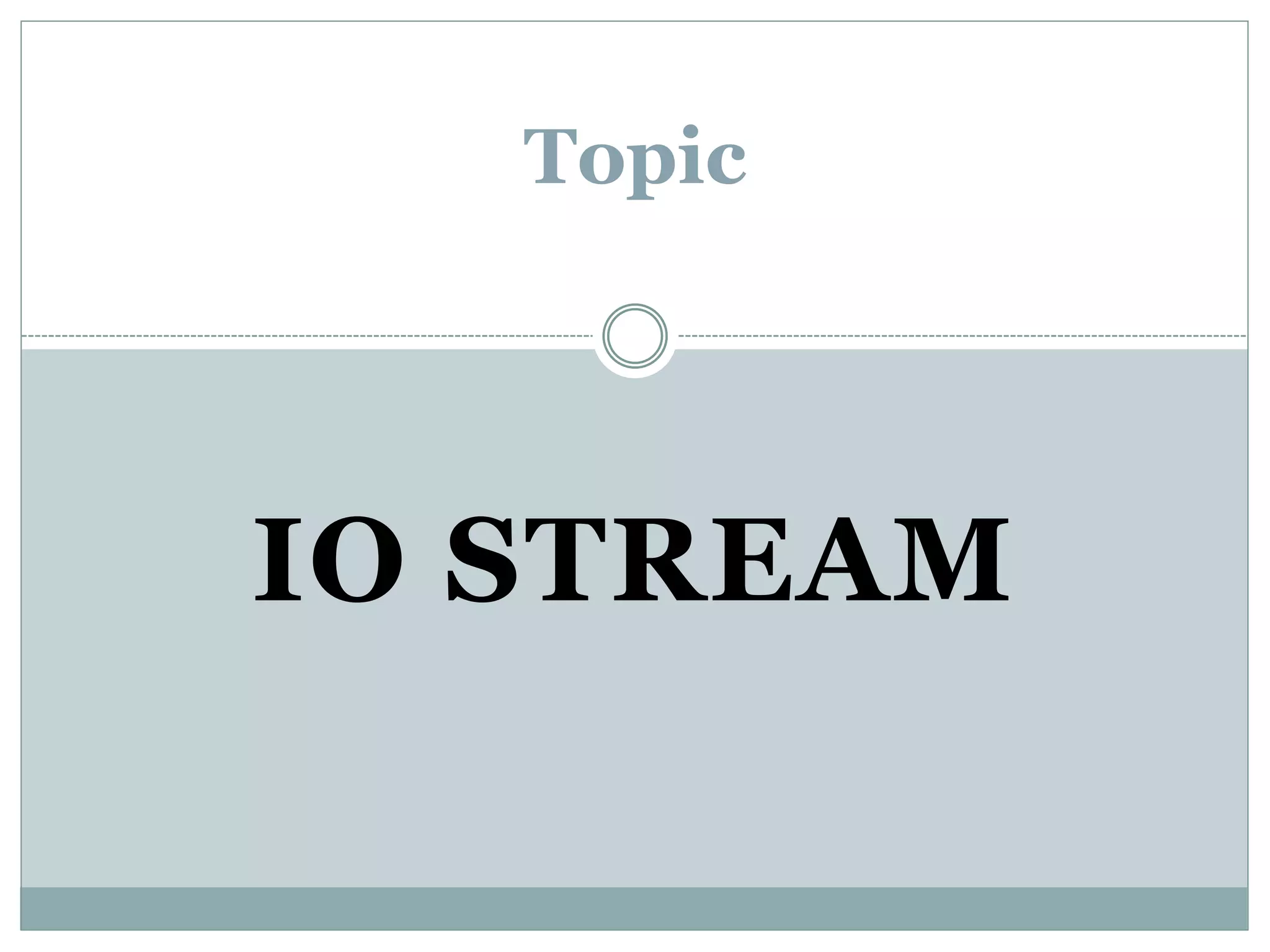 Iostream in c++ | PPTX