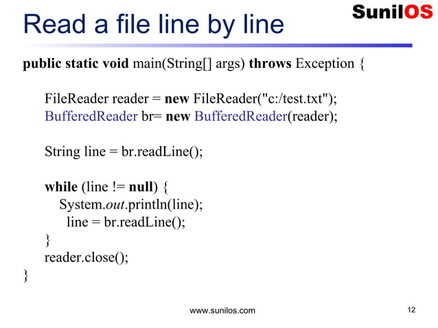 Java Input Output And File Handling Ppt 6222