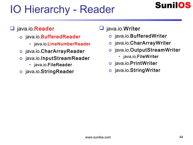 Java Input Output and File Handling | PPT