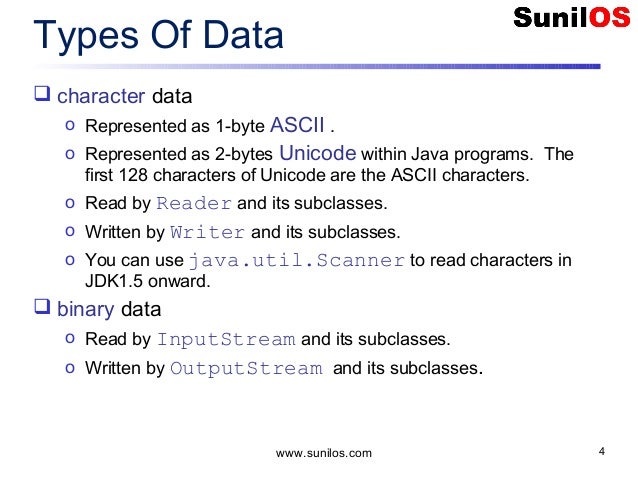 Java Input Output And File Handling